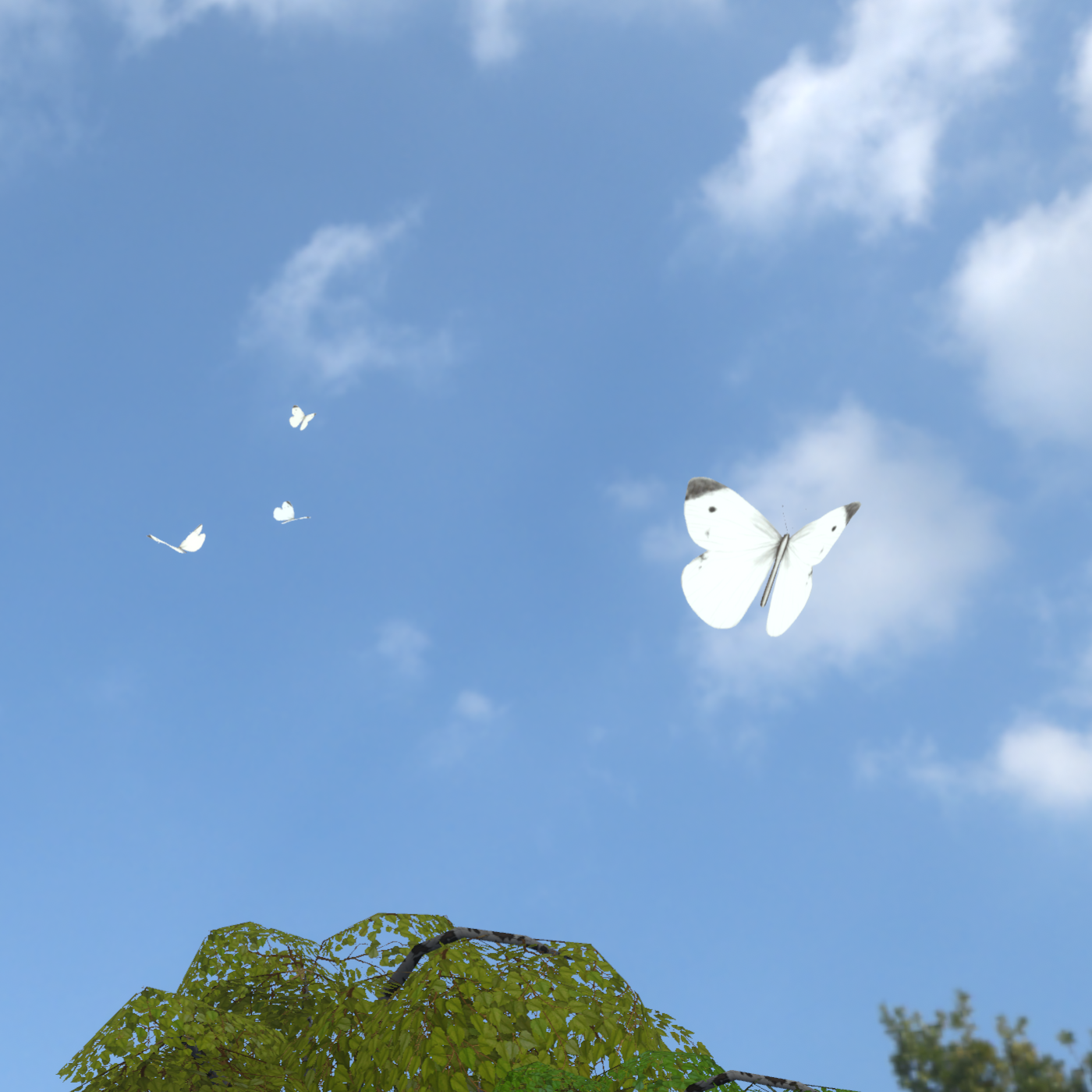 ちょうちょパーティクル / Butterfly Particle - NORIBEN LUNCH -のりべん専門店- - BOOTH