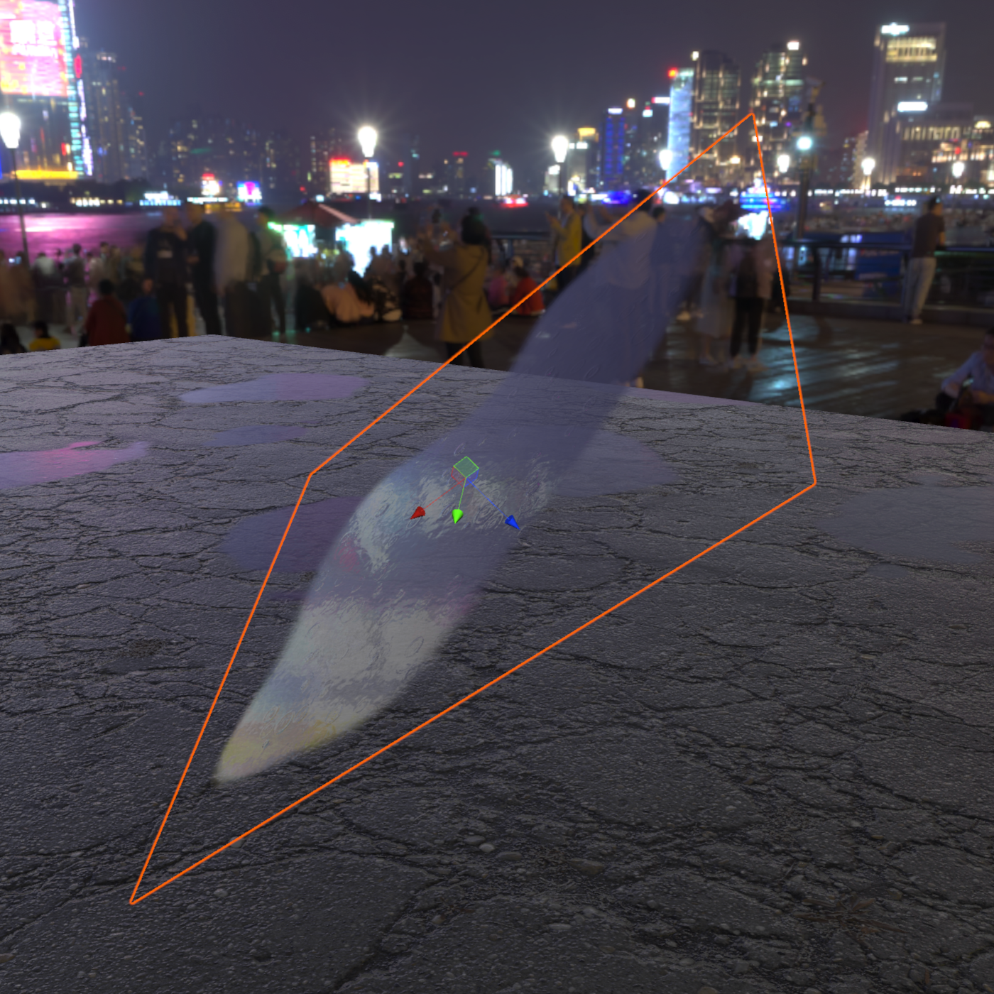 雨の波紋つき置くだけ水たまりシェーダー / Rain Puddle Shader - NORIBEN LUNCH -のりべん専門店- - BOOTH