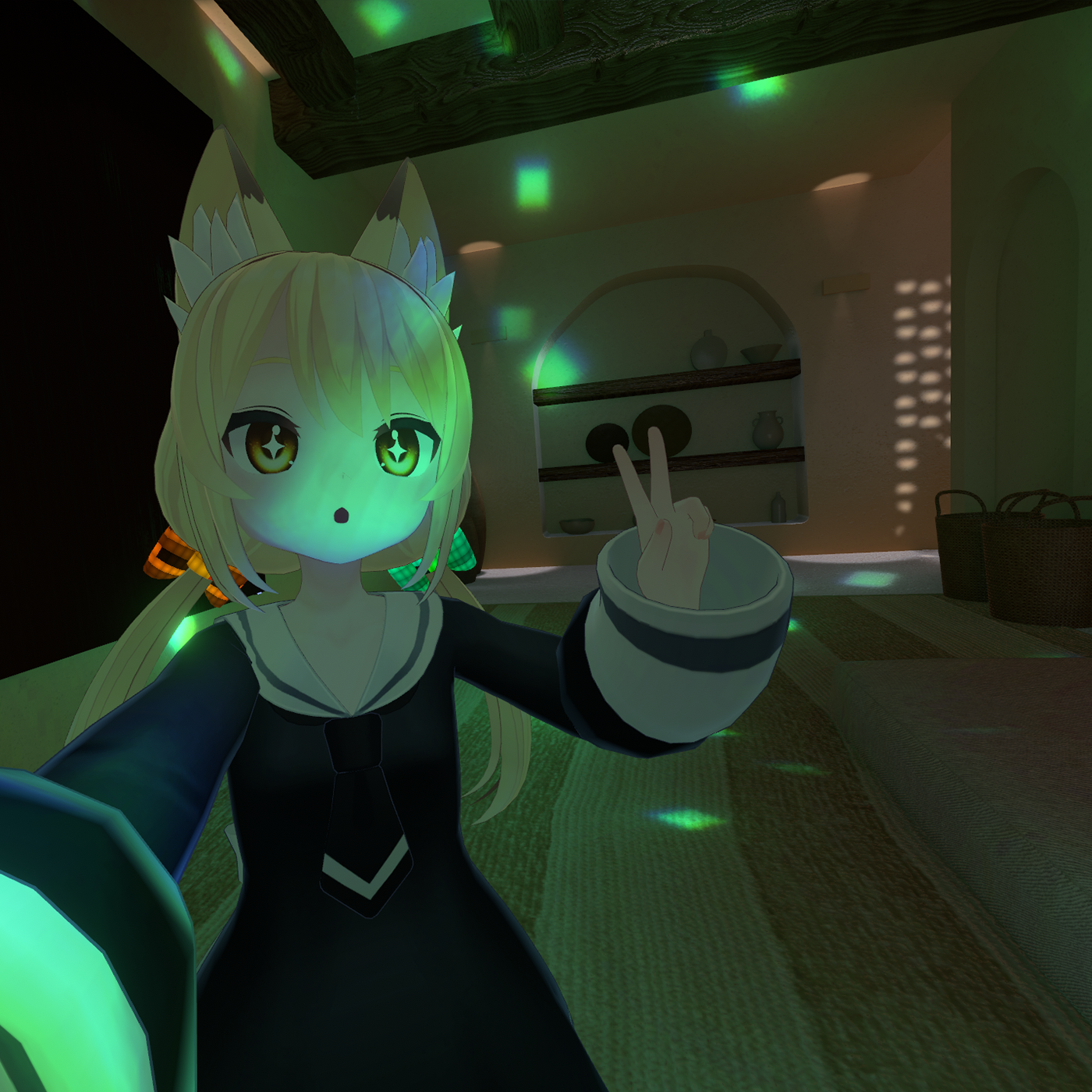[VRC Light Volumes用]ミラーボール・サンキャッチャーライト / Mirror Ball & Suncatcher Light ...