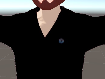 Customizable Pin Asset for VRChat Avatar - robo-3d - BOOTH