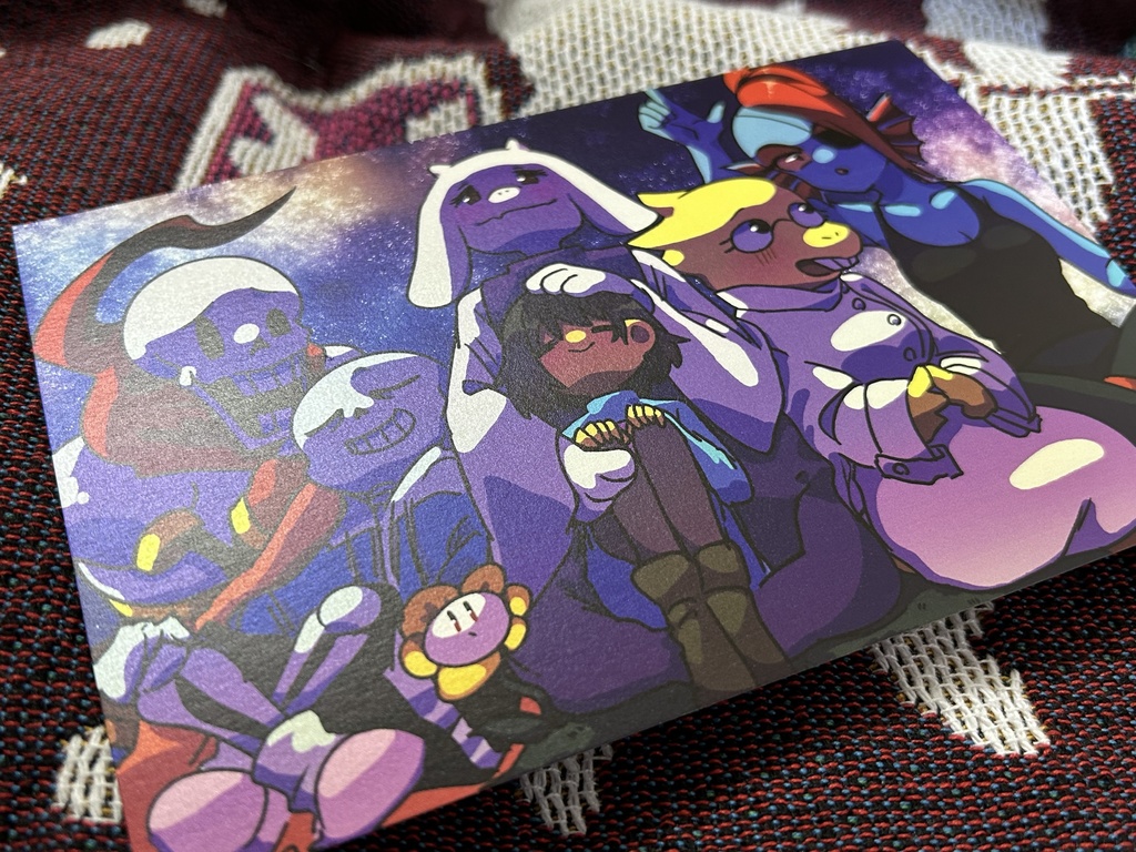 UNDERTALE Pacific Postcard - kyonoshiiiizRooM - BOOTH