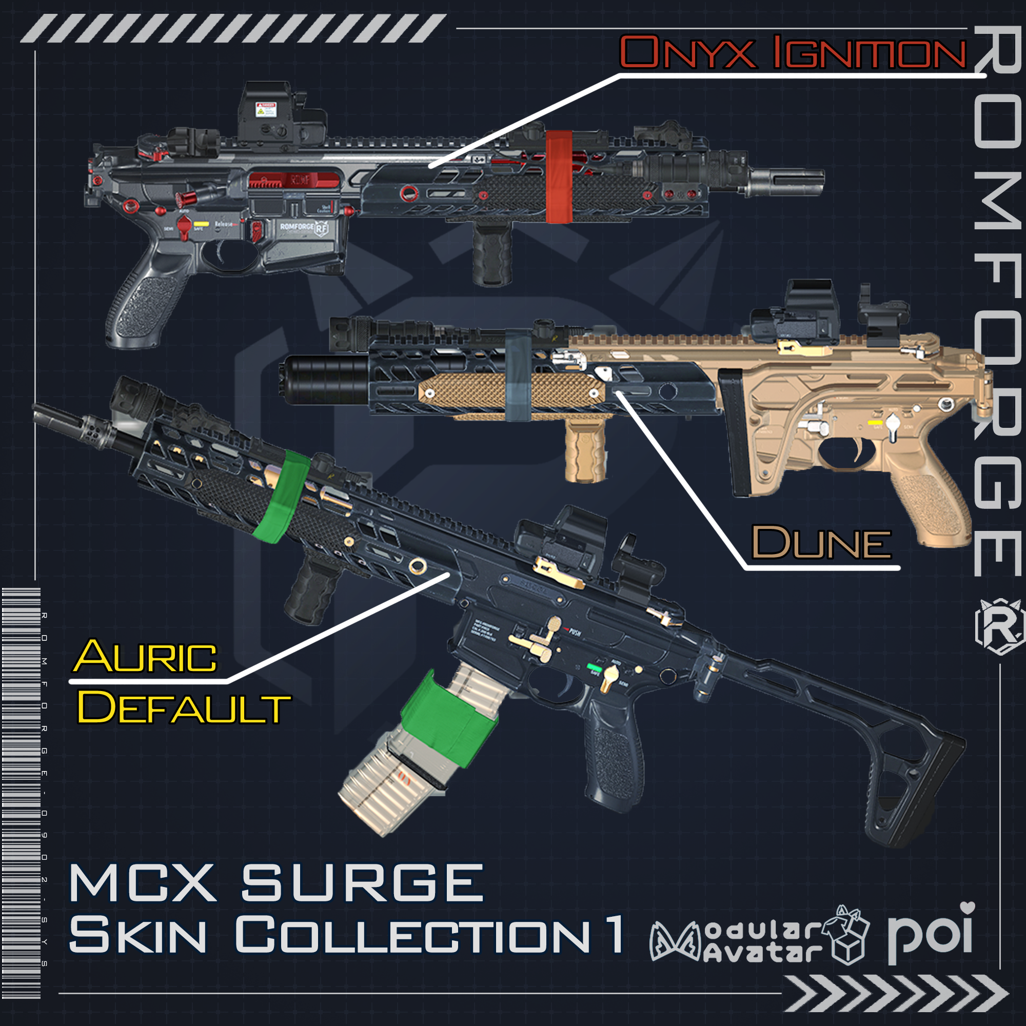 【VRChat想定】MCX Surge System【ギミック付き】 - OKB-#37 - BOOTH