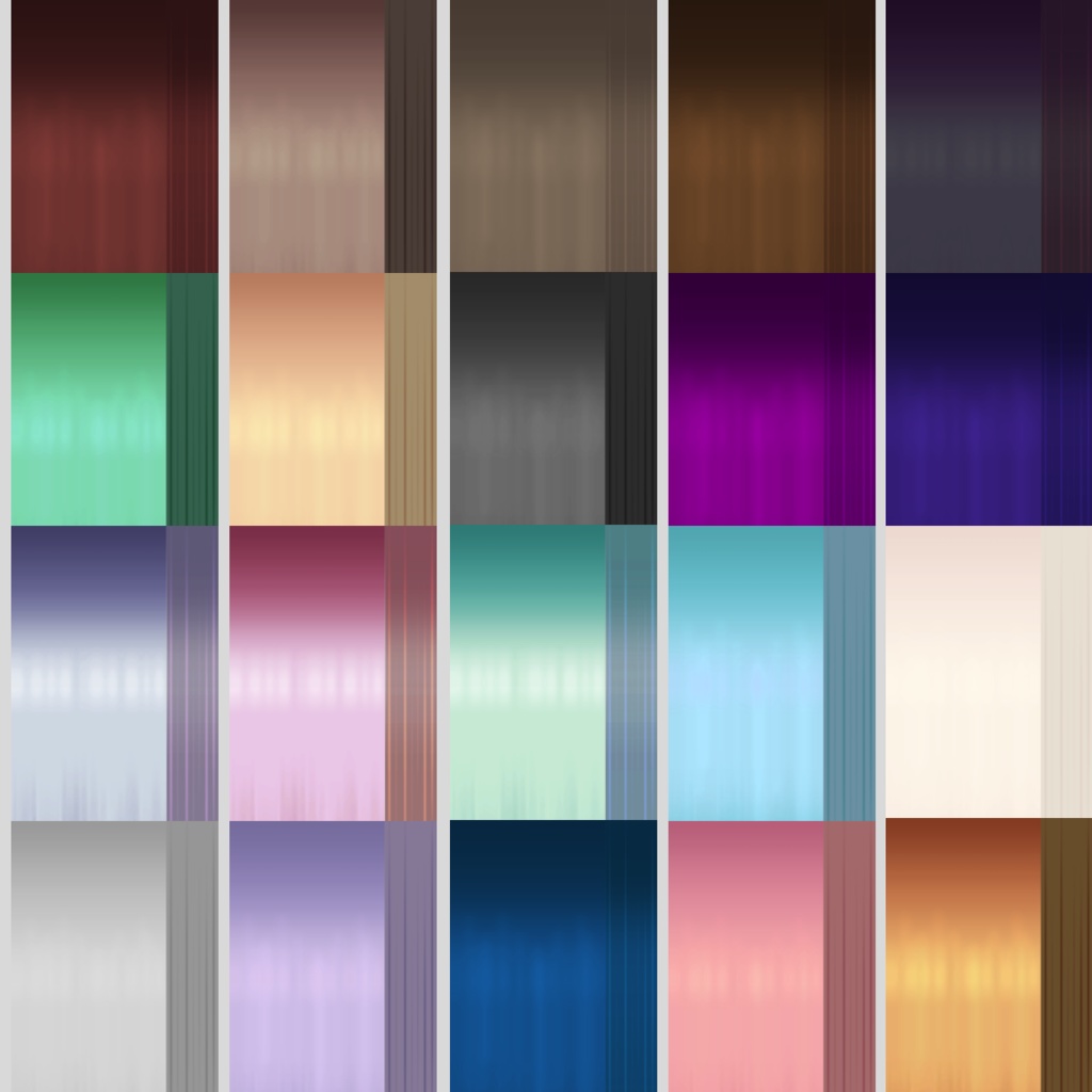 [VRoid] Balayage Hair Textures [VRoid β & Stable ver.] - NicorinSHOP ...