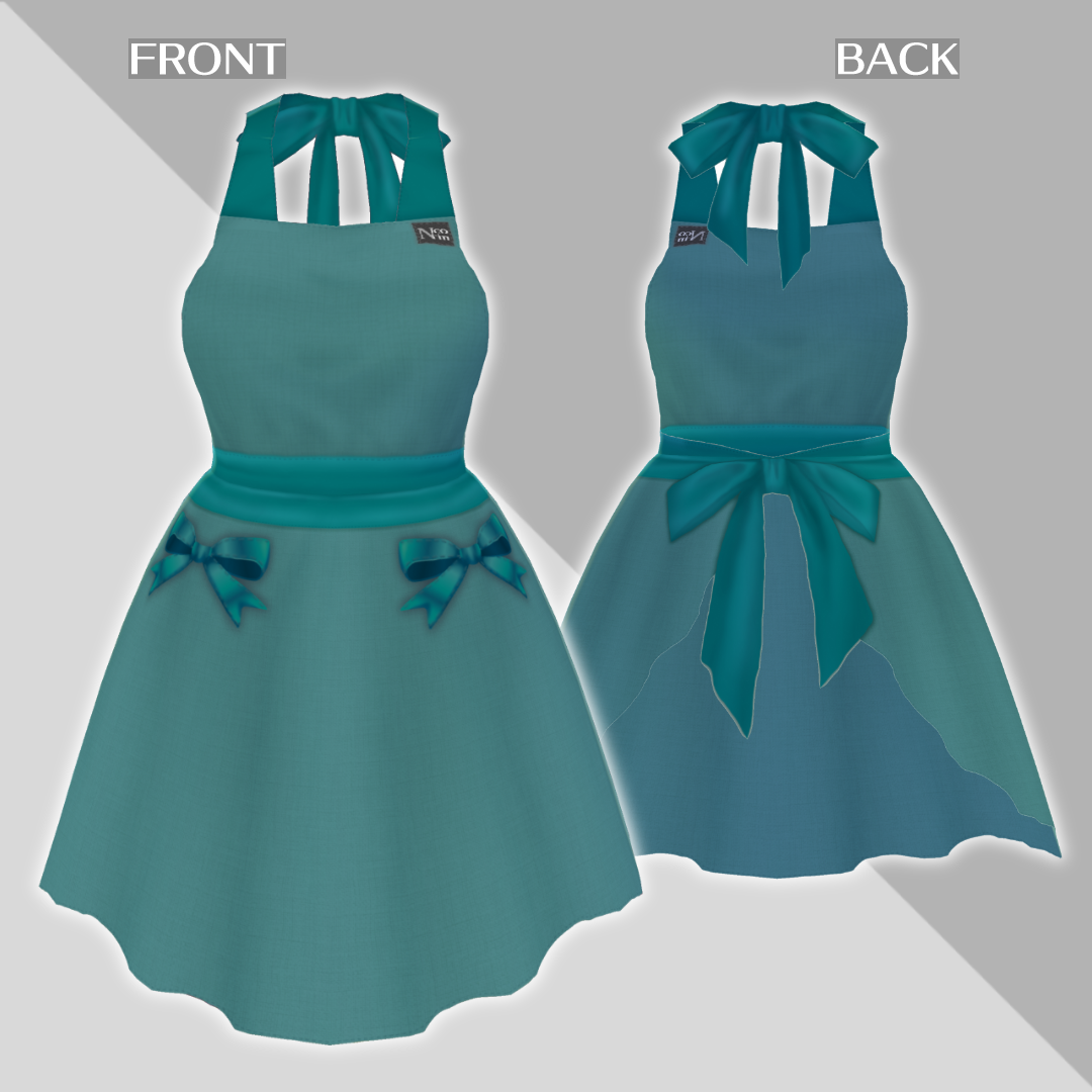 [VRoid] FREE GIFT Strawberry Apron [VRoid β & Stable ver ...