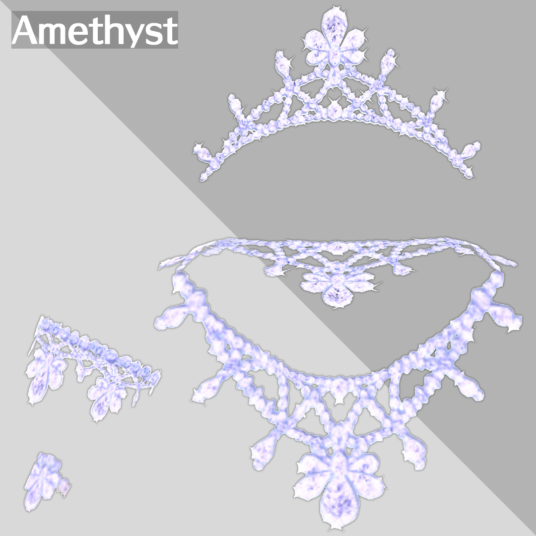 [VRoid β] Flower Jewelry Set - NicorinSHOP - VRoid - BOOTH