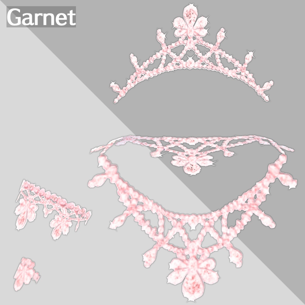 [VRoid β] Flower Jewelry Set - NicorinSHOP - VRoid - BOOTH