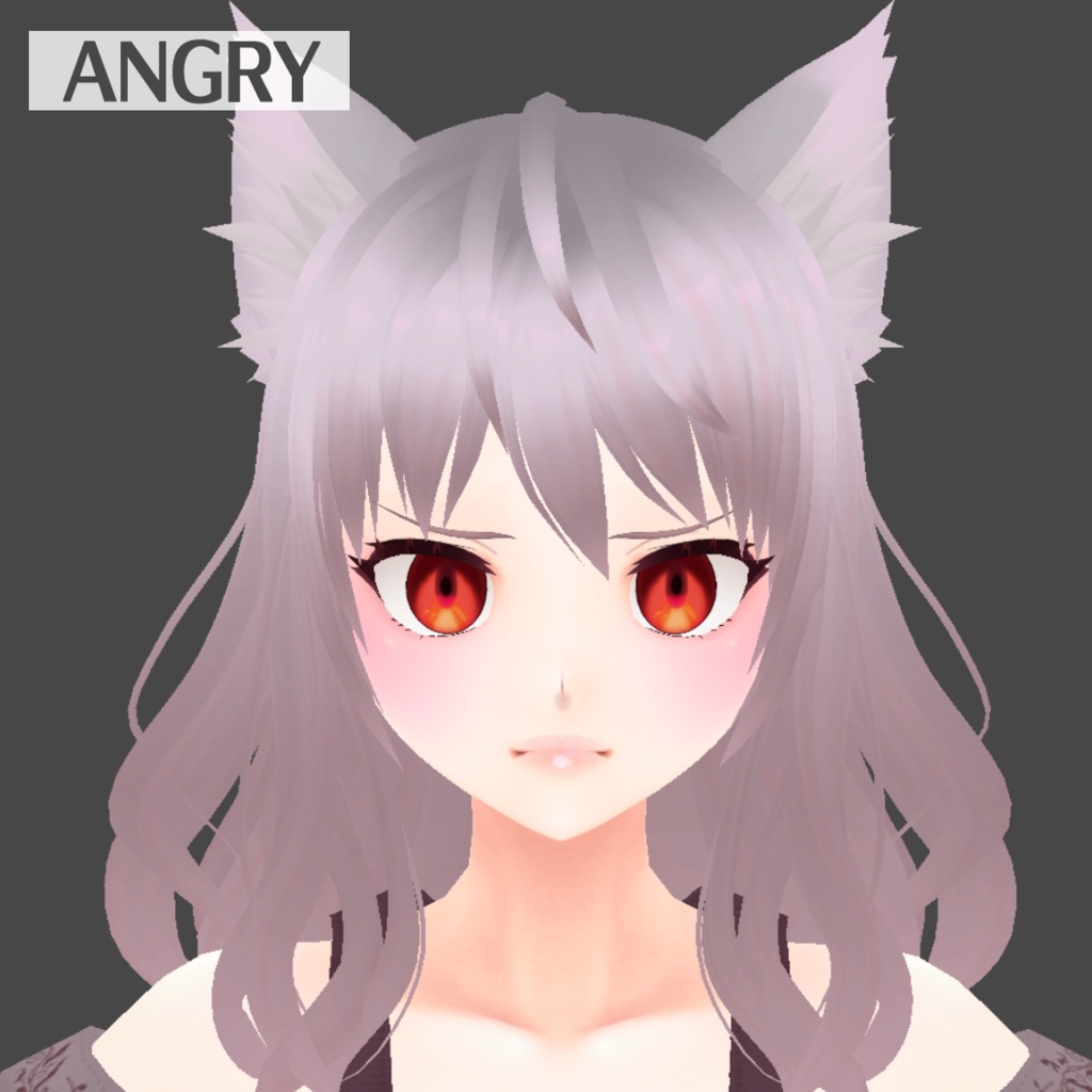 [VRoid Model] NekoType-A - NicorinSHOP - VRoid ＆ Vtuber Assets - BOOTH