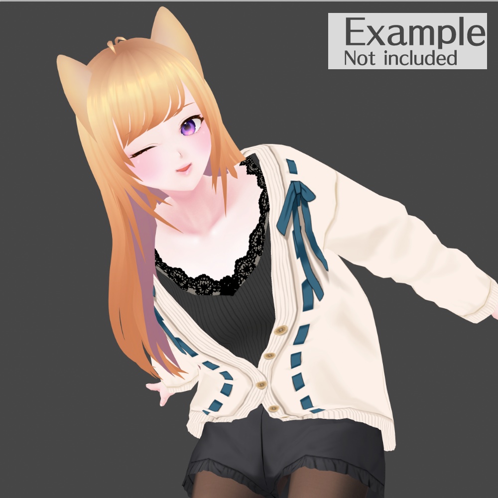 [VRoid Model] WolfType-A [VRoid Stable ver.] - NicorinSHOP - VRoid - BOOTH