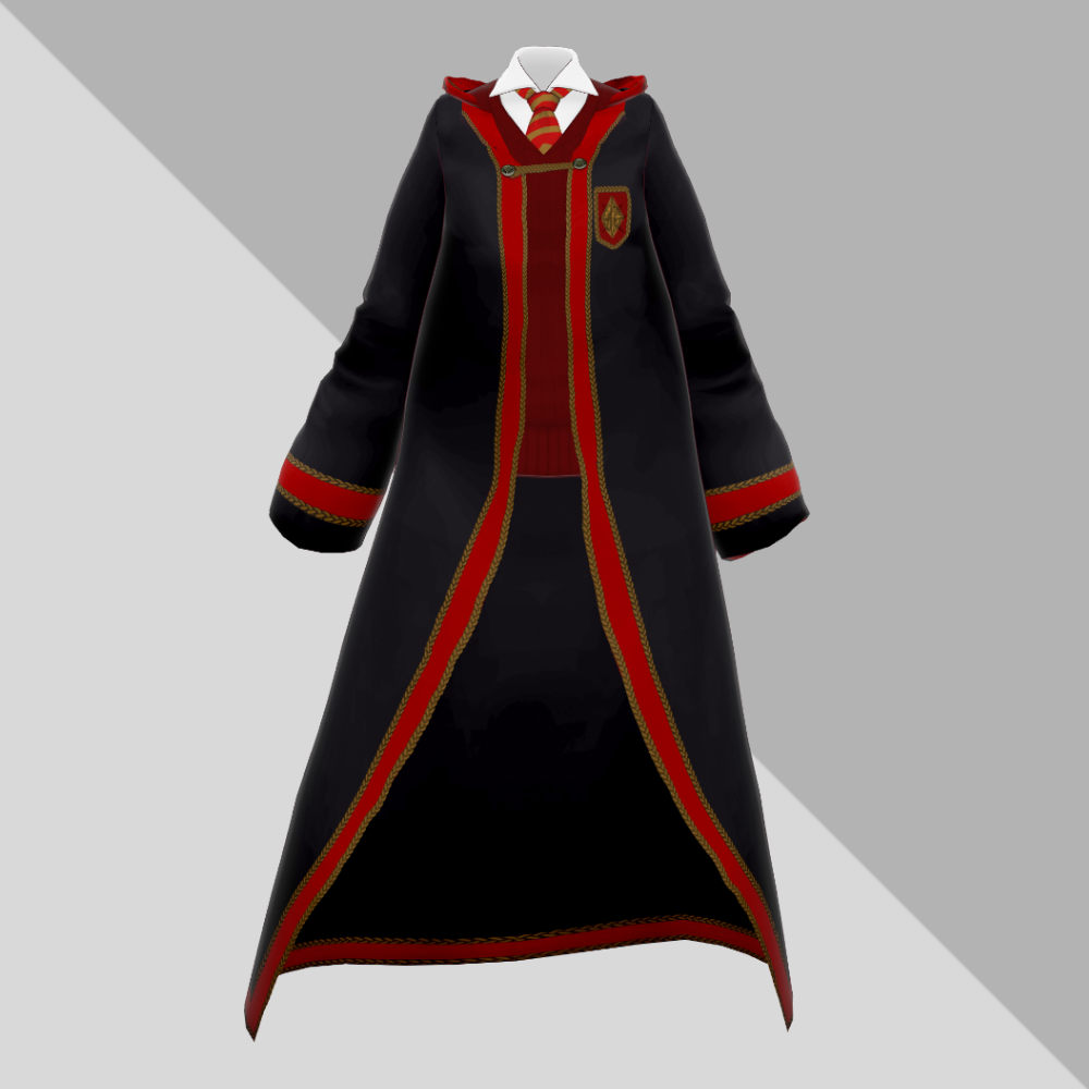 [VRoid] Magician's Robes - Custom Item [VRoid Stable ver ...
