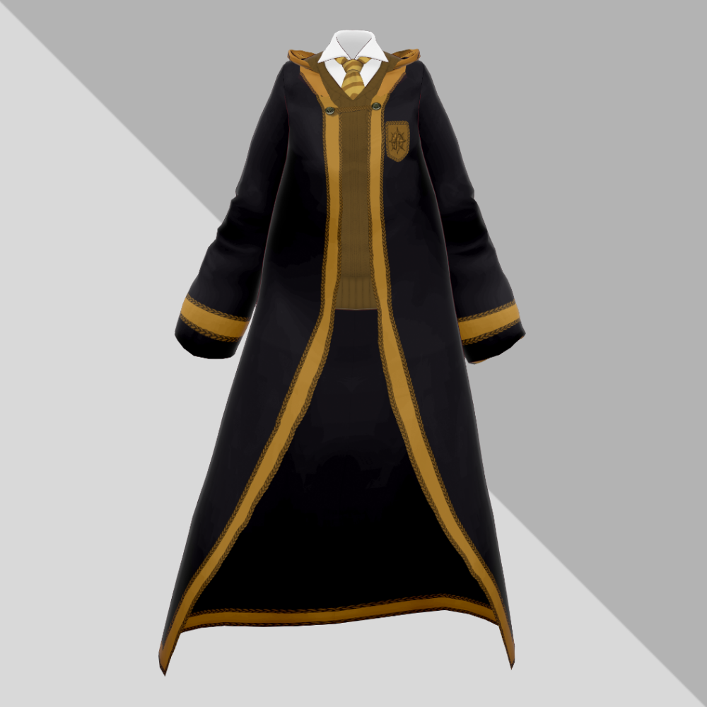 [VRoid] Magician's Robes - Custom Item [VRoid Stable ver ...