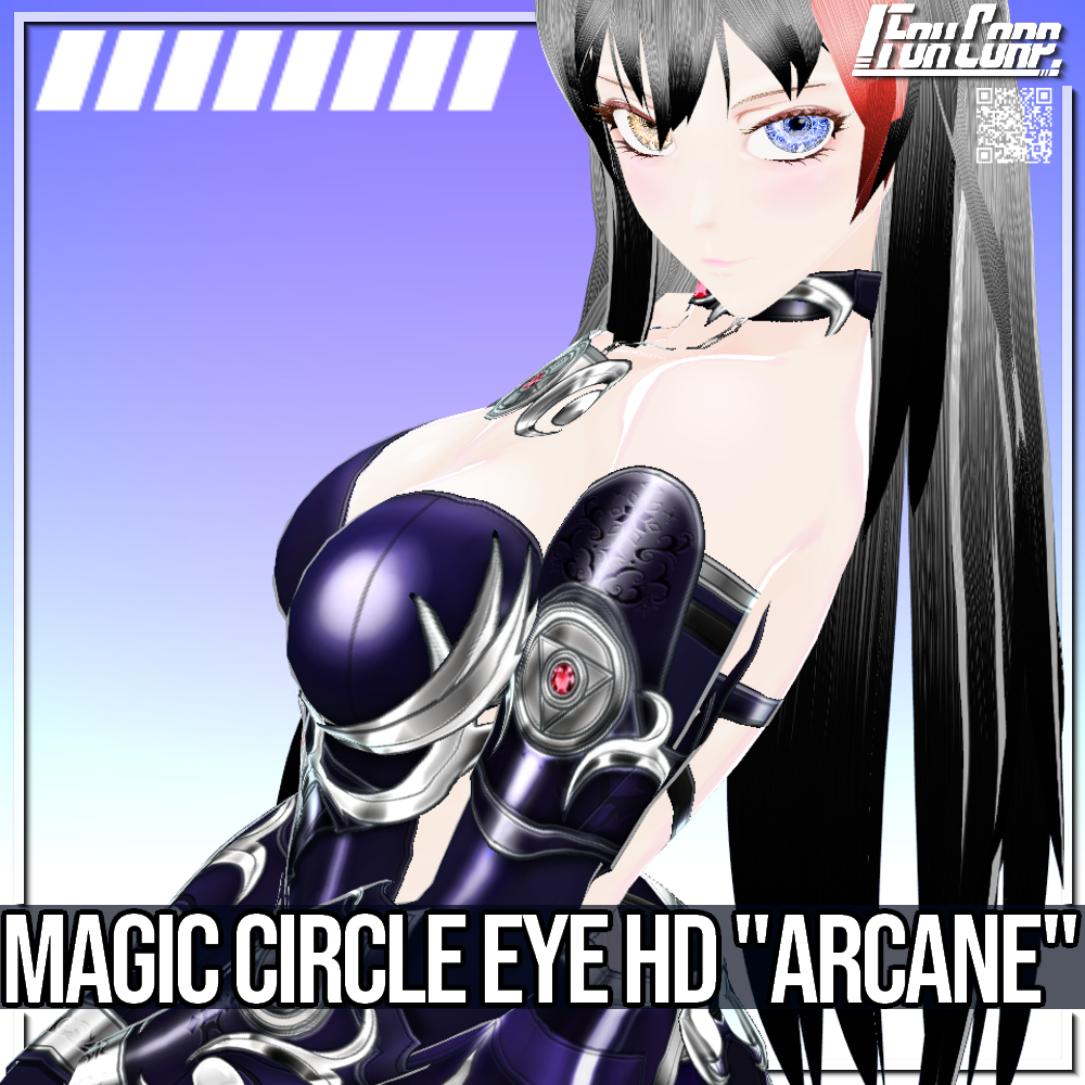 VRoid/VRC 色調変更可能 魔法陣眼HD "Arcane" - Magic Circle Eye HD "Arcane" - Fox Corp. - BOOTH