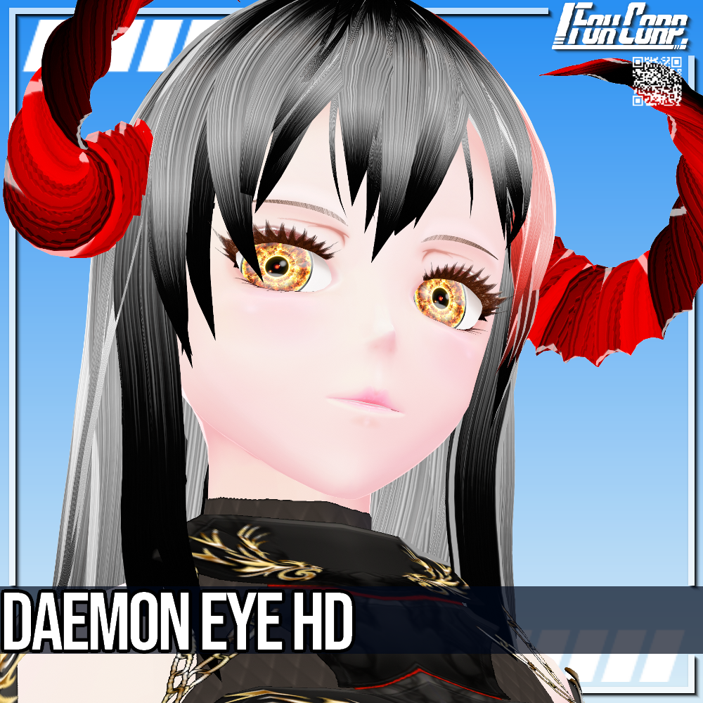 VRoid/VRC 4色展開 悪魔の瞳 HD - Daemon Eye HD 4Colors - Fox Corp. - BOOTH
