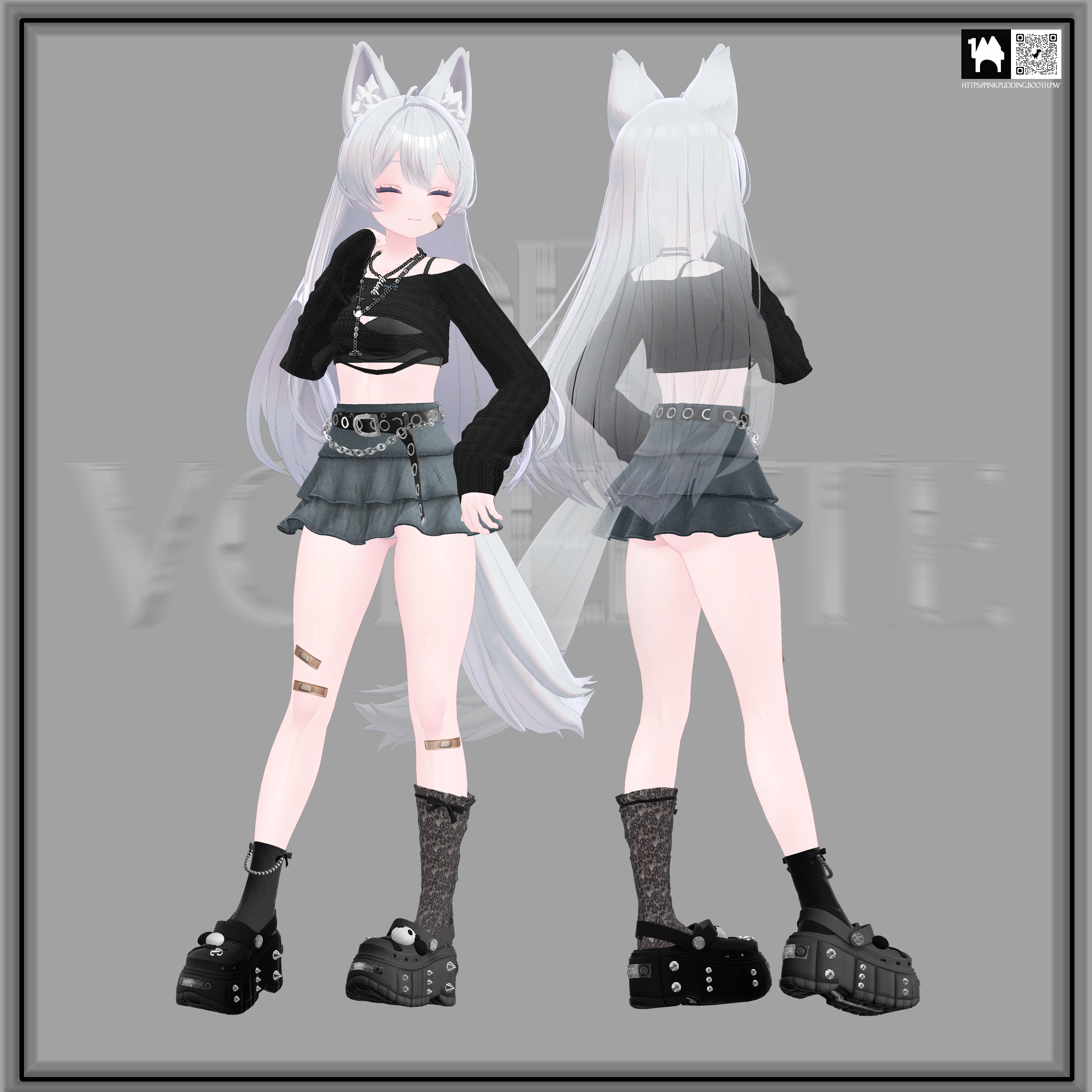 【3アバター対応】 Deo Volente 【VRChat向け衣装モデル】 - PINK♡PUDDING - BOOTH
