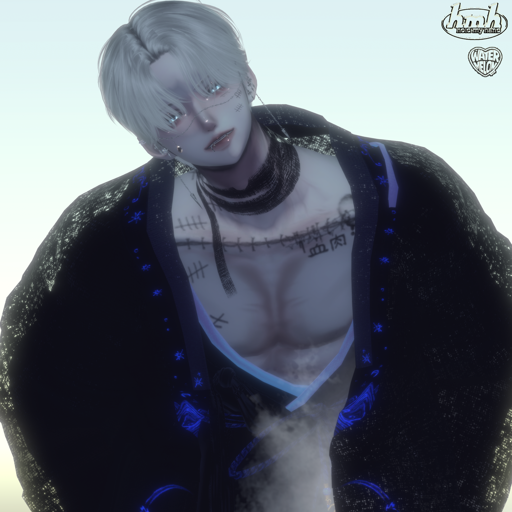 【VRChat】 Artist's Premium Tattoo Pack : "Eros Gore" / Tattoo, タトゥー、刺青 ...