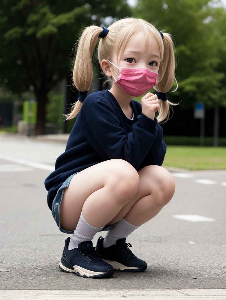 ショートパンツの女の子 - aiaiart - BOOTH