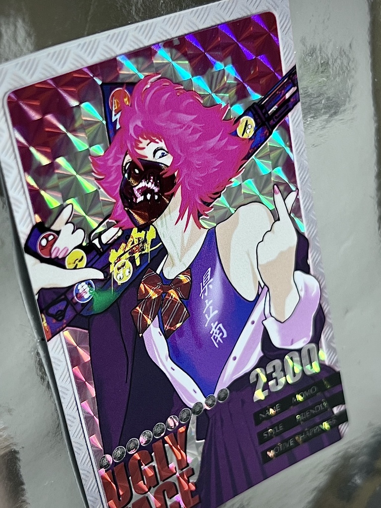 TCG RARE CARD LIKE STICKER 1 MOMO - COMITIA143 C11B ARIAKE - BOOTH