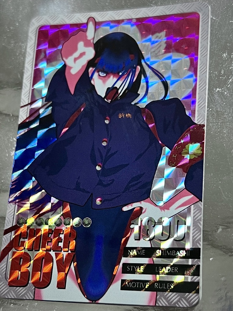 TCG RARE CARD LIKE STICKER 2 SHIMBASHI - COMITIA143 C11B ARIAKE - BOOTH