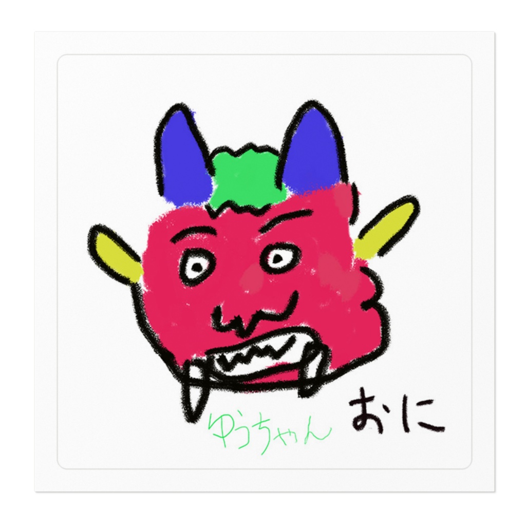 ステッカー「ONI」 - Cherish - BOOTH