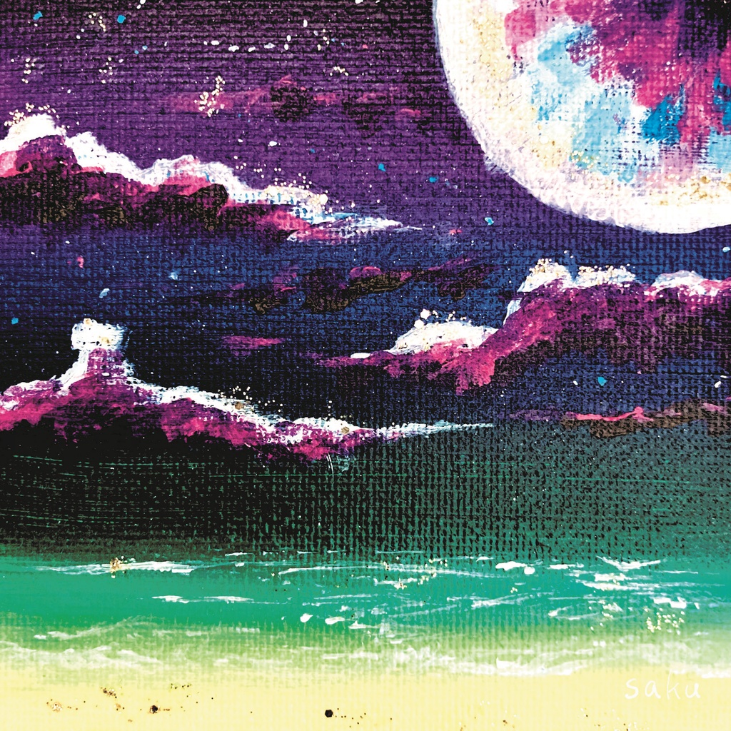 ミニ正方形便箋～月～(L35,36) - 朔工房 - BOOTH