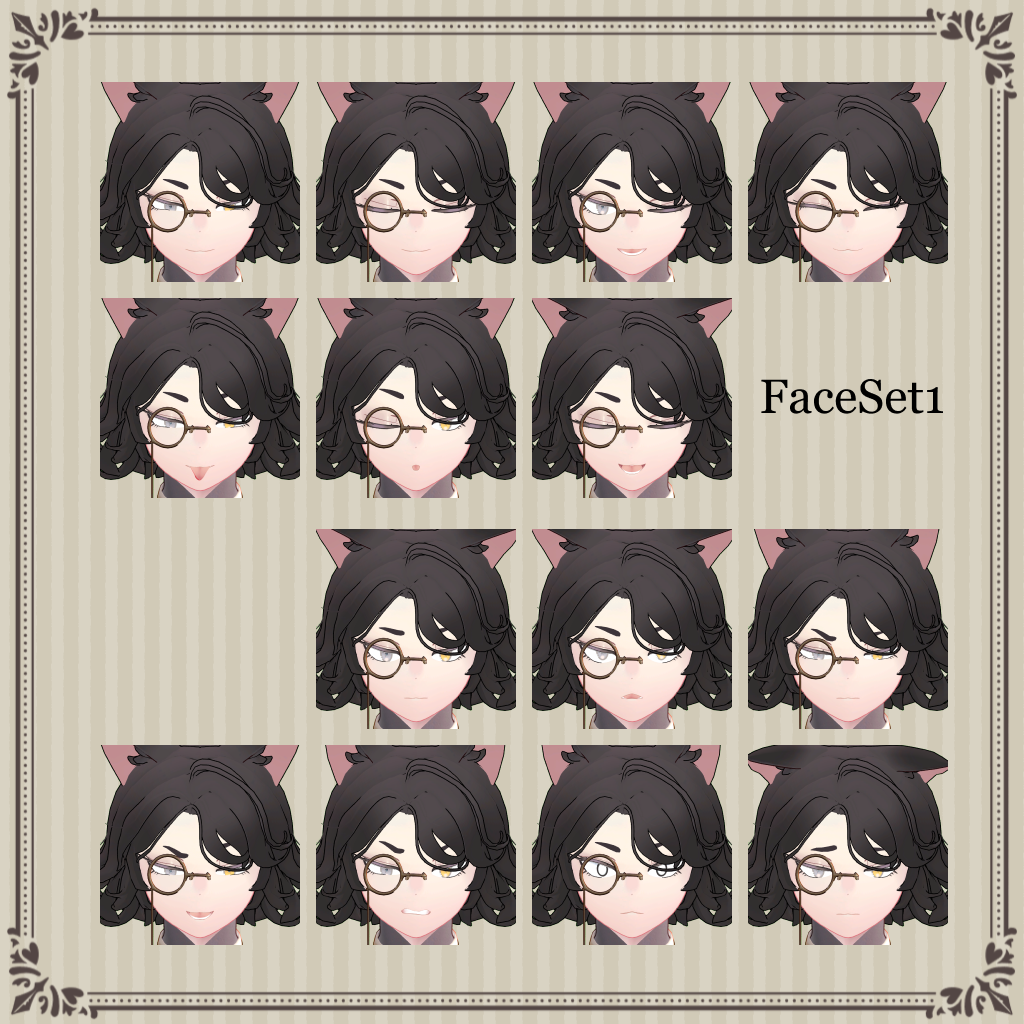 VRC想定オリジナル3Dモデル『Pluto-プルートー-』 - ねのくに - BOOTH