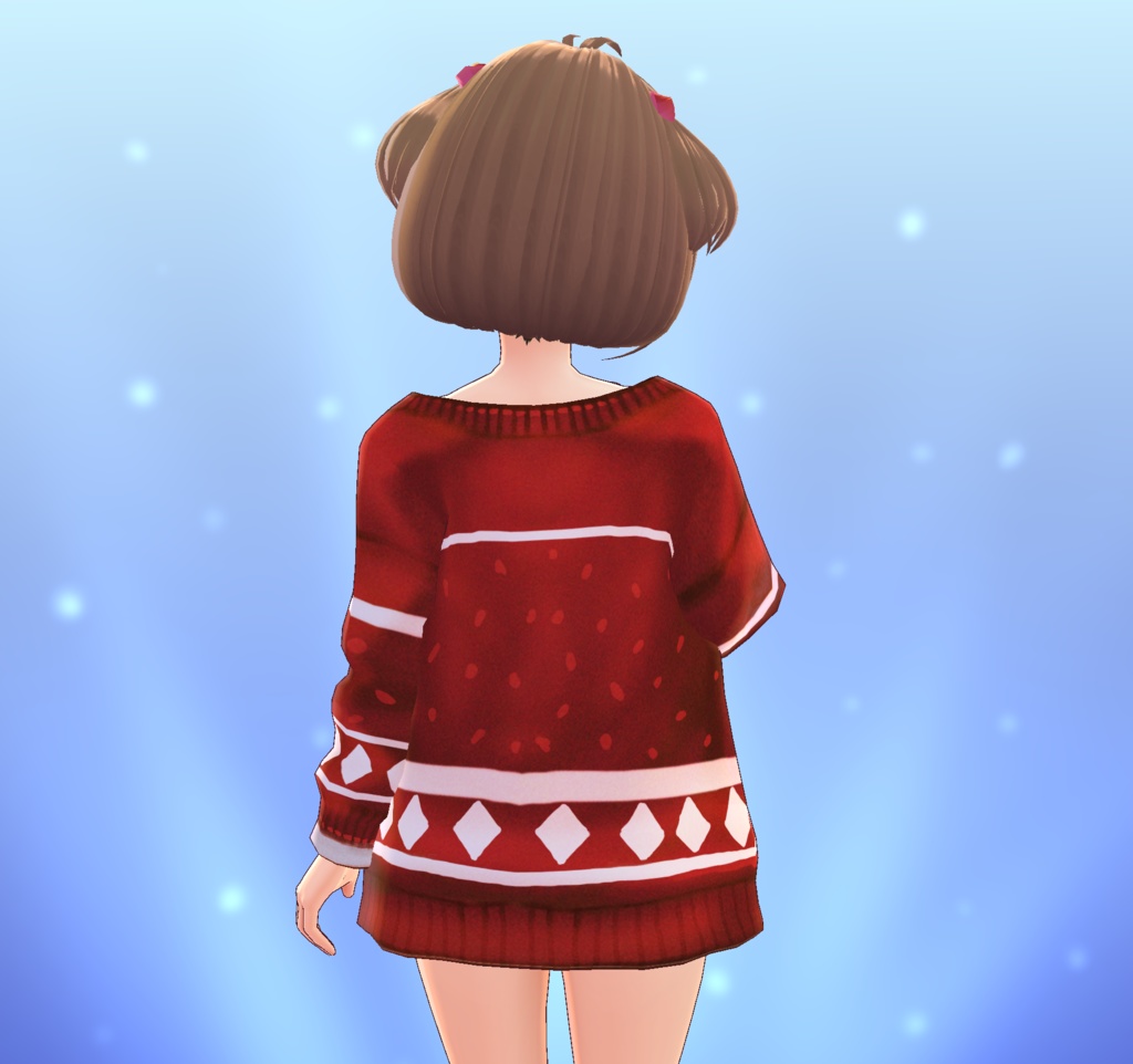 [Vroid] Christmas Sweater texture - hurmasama - BOOTH