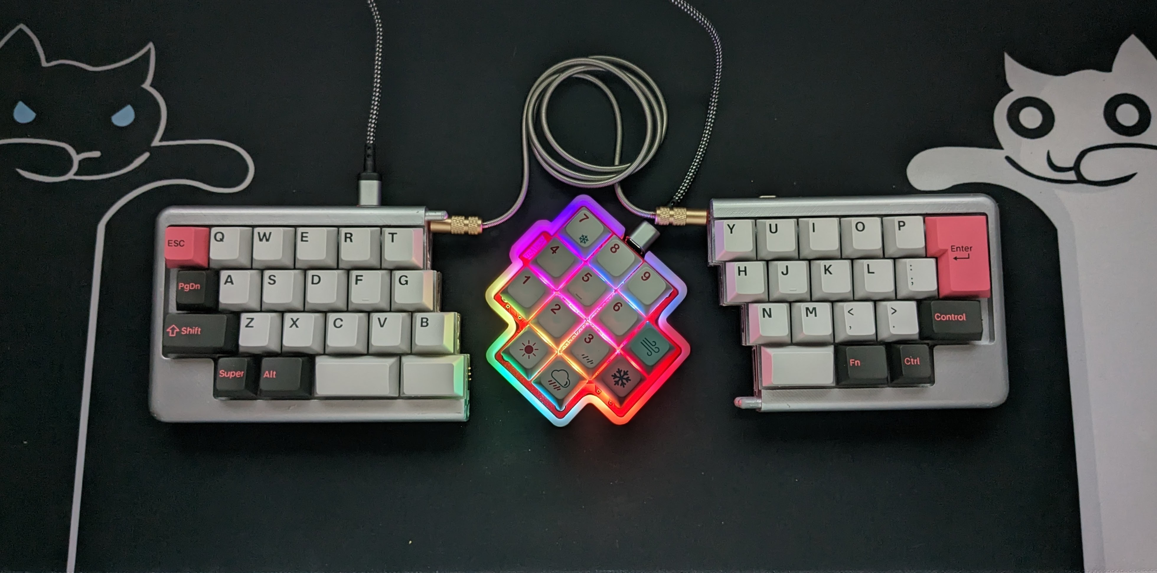 Maglit40 - Cerbekos-keyboard - BOOTH