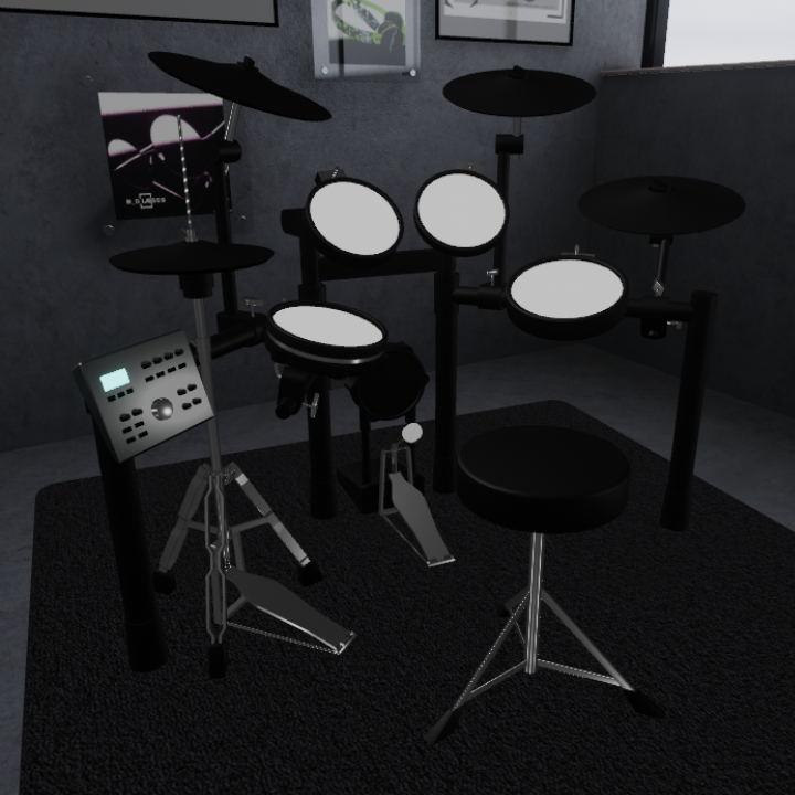【VRChat想定】electronic drum - manzp’s SHOP - BOOTH