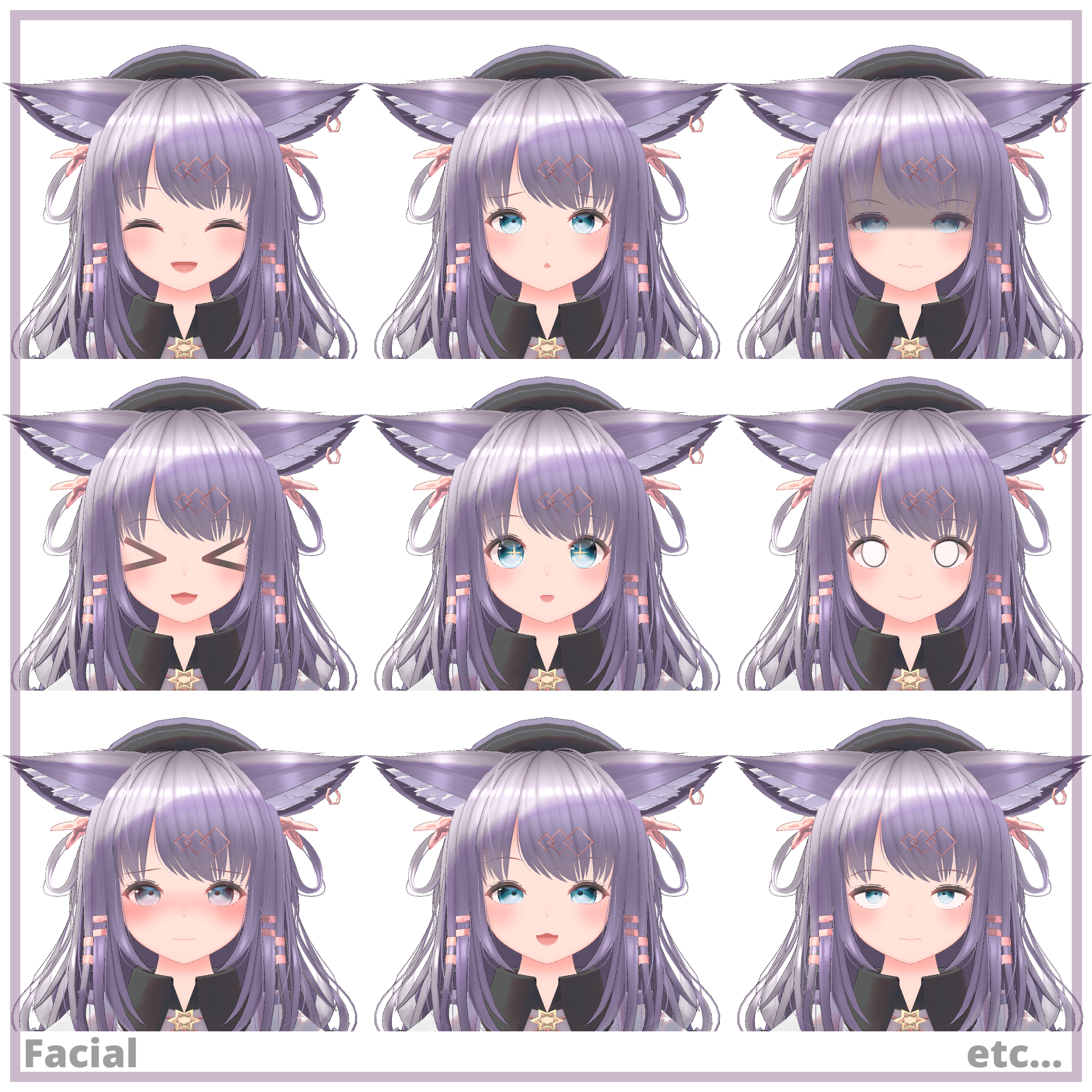 オリジナル3Dモデル 『Refrain -リフレイン-』 - bikiTadpole - BOOTH