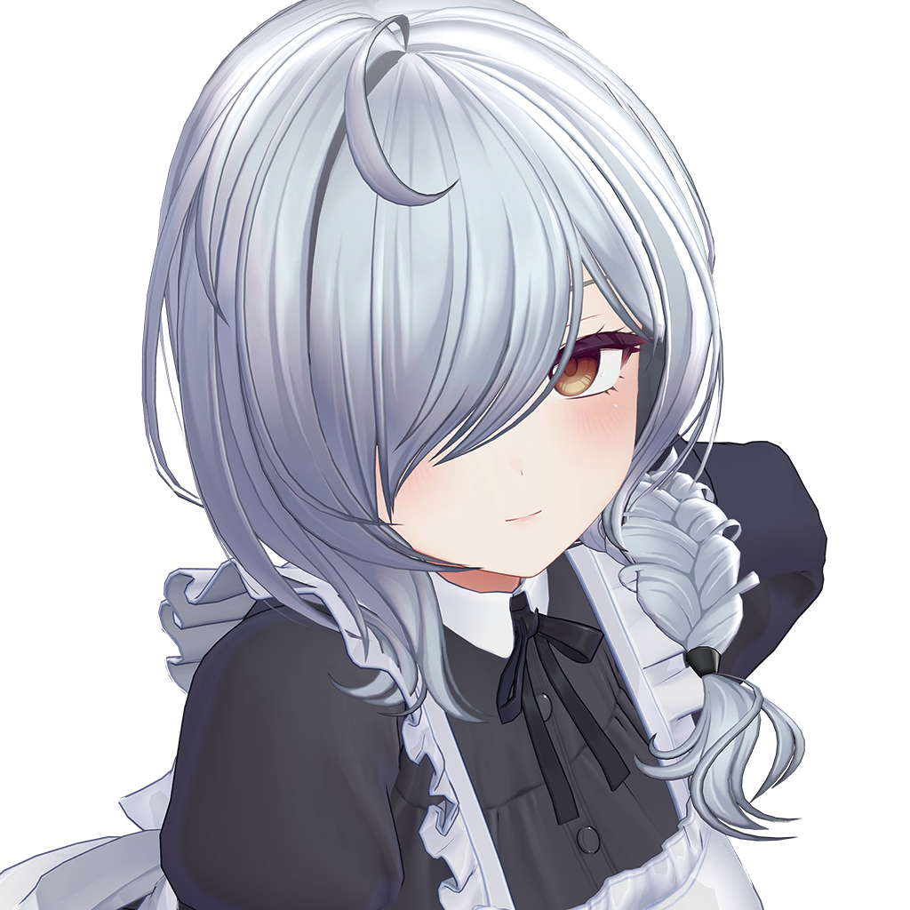 【13 avatars / VRC Hair】Flow Braid Hair - BLACK SMITH〈ﾌﾞﾗｯｸｽﾐｽ〉 - BOOTH