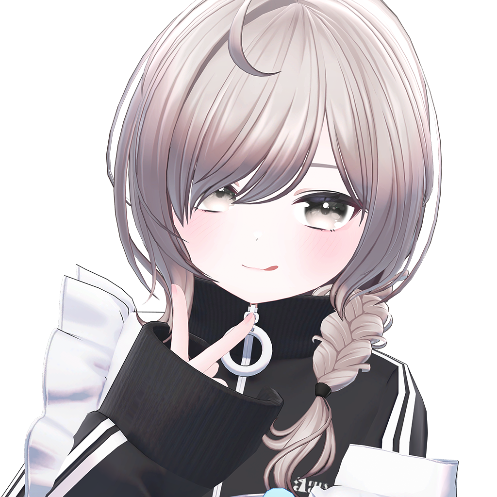 【12 avatars / VRC Hair】Flow Braid Hair - BLACK SMITH - BOOTH