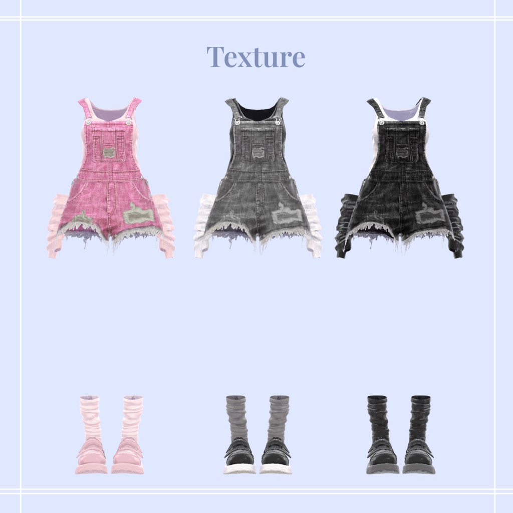 [Manuka/Moe/Selestia/kikyo/Shinra/Lime] Today pants - todaycloth - BOOTH