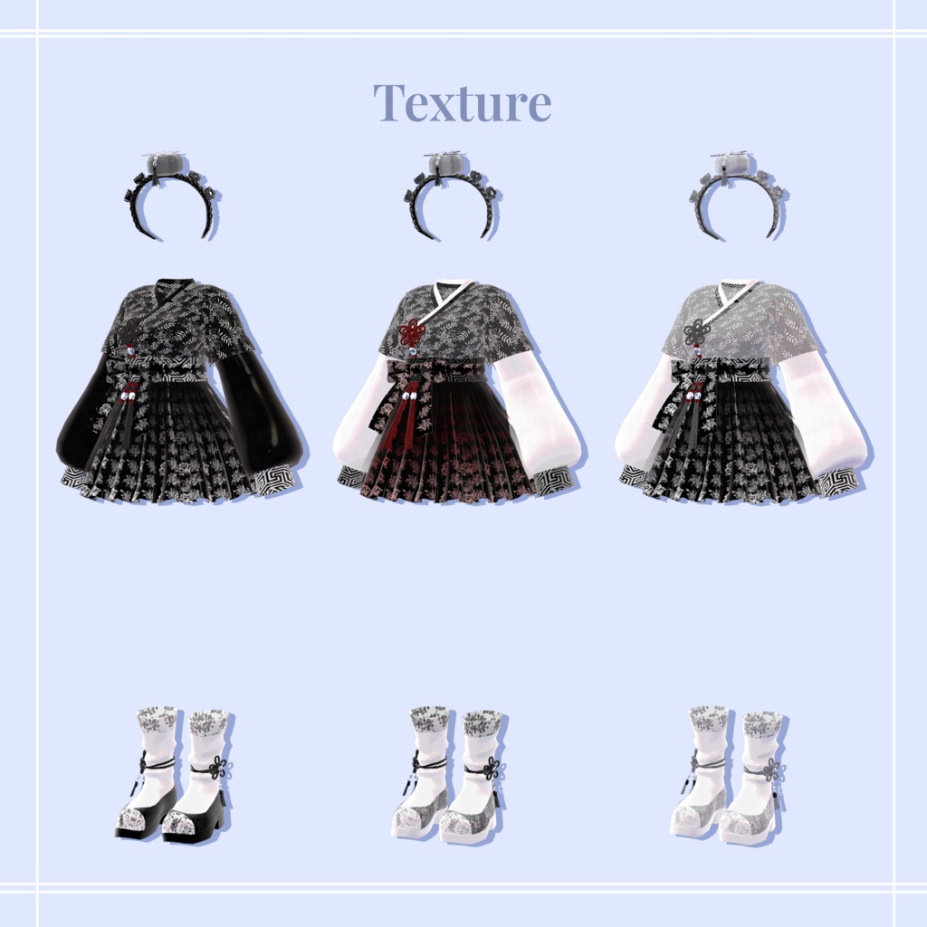 [Manuka/Moe/Selestia] Today hanbok - todaycloth - BOOTH