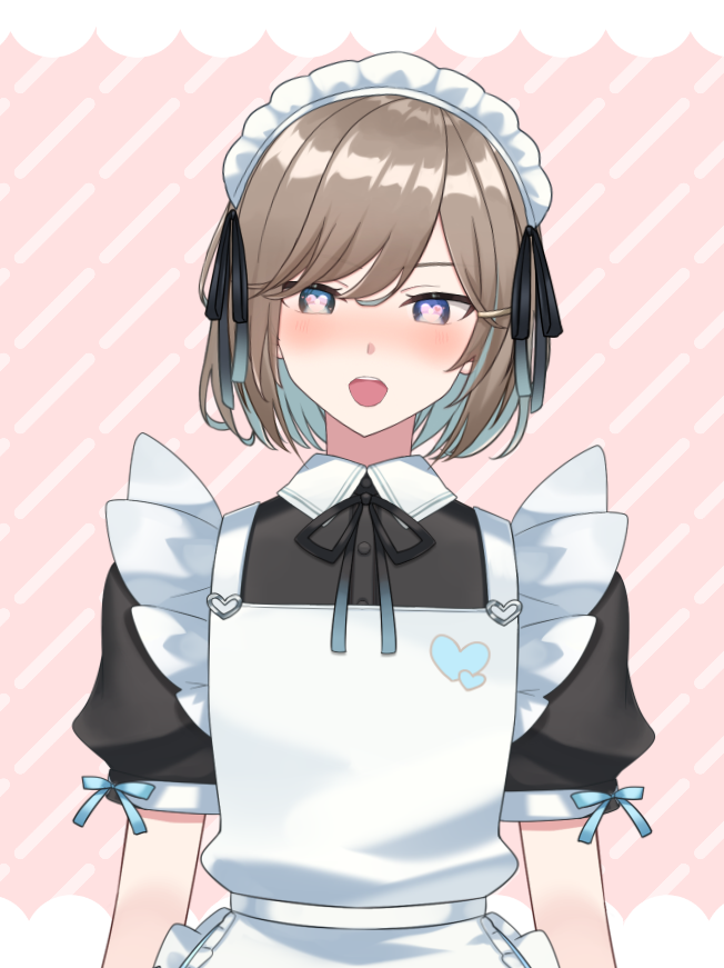 カラー変更OK！ネコミミメイド服モデル【Vtuber向け 汎用 #Live2Dモデル 】② - Meteor. shop - BOOTH