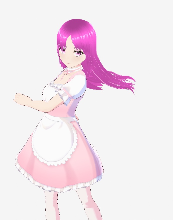 Pink model VRoid - vroidartist - BOOTH