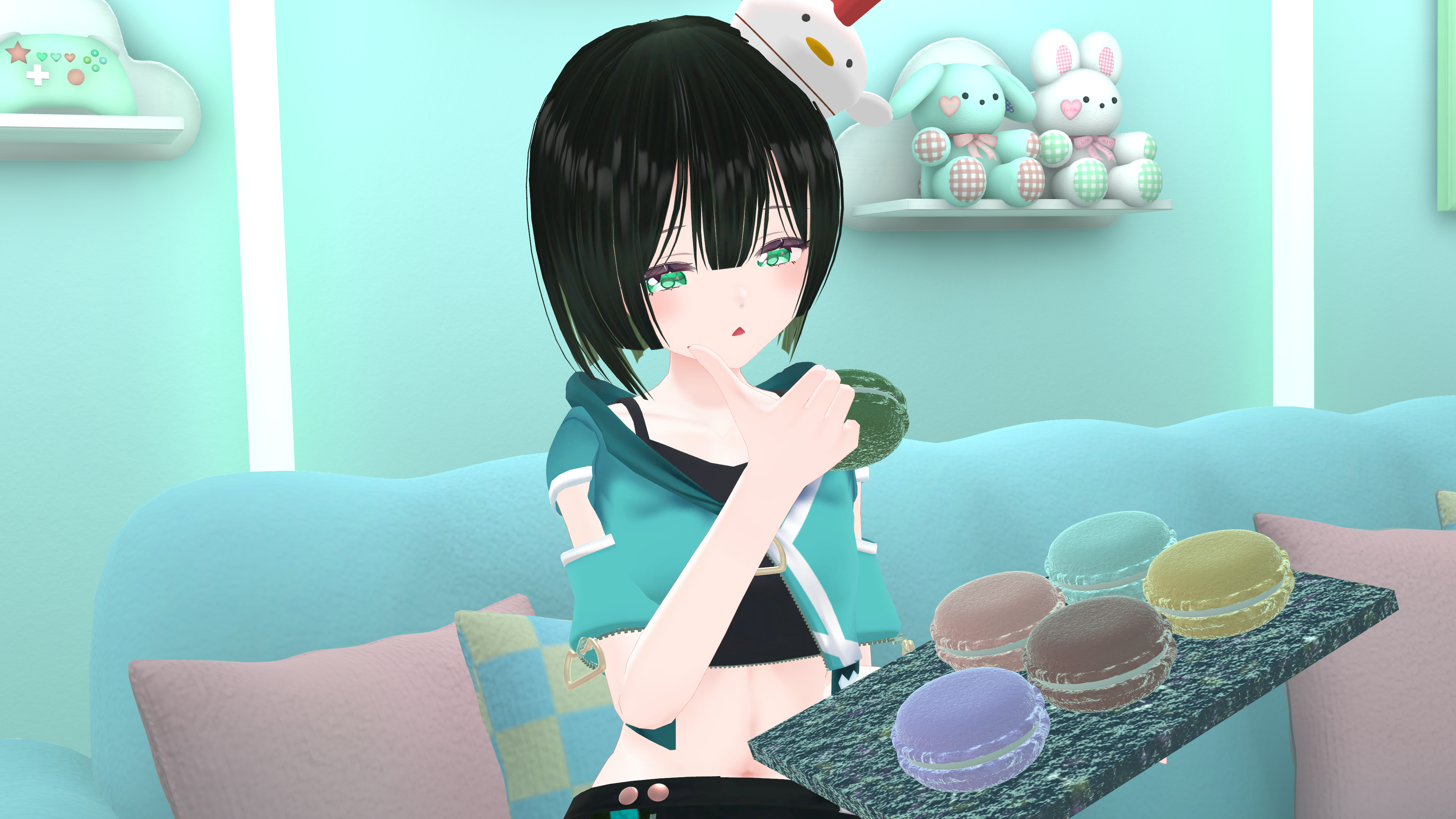【VRCHAT】EatableMacaron【アバターギミック】 - mk_lab - BOOTH