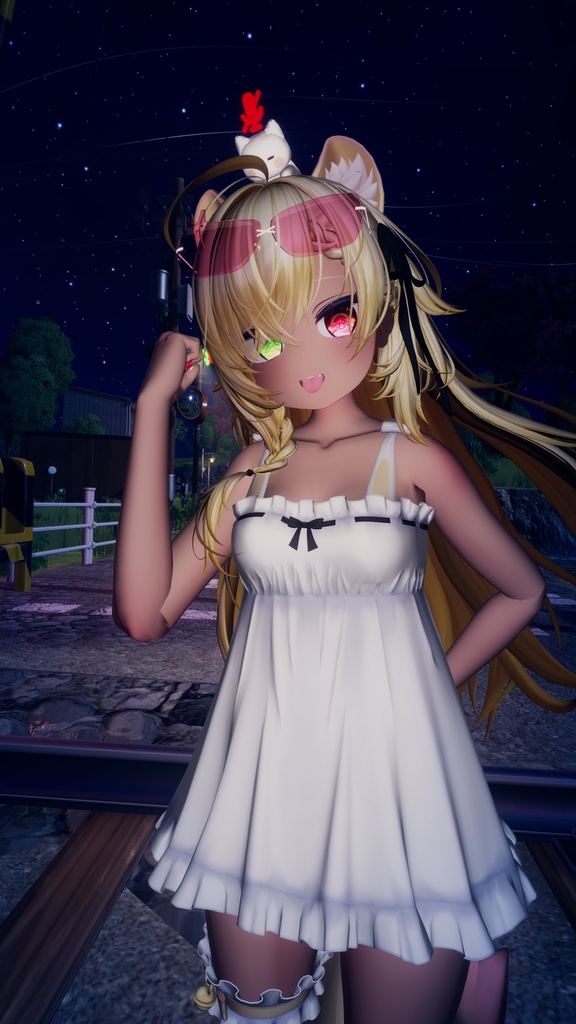 [vrchat] All Avatar ギャル Body Black Skin Texture Filter - dog - BOOTH