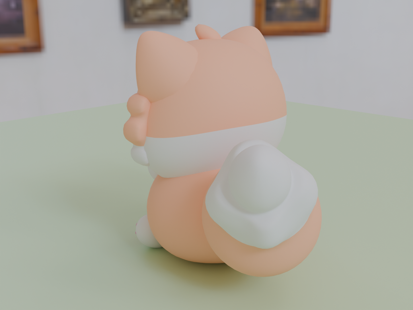 【Blender】デブ猫のポポ Popo the fat cat【VRChat】 - BlenderEffect - BOOTH
