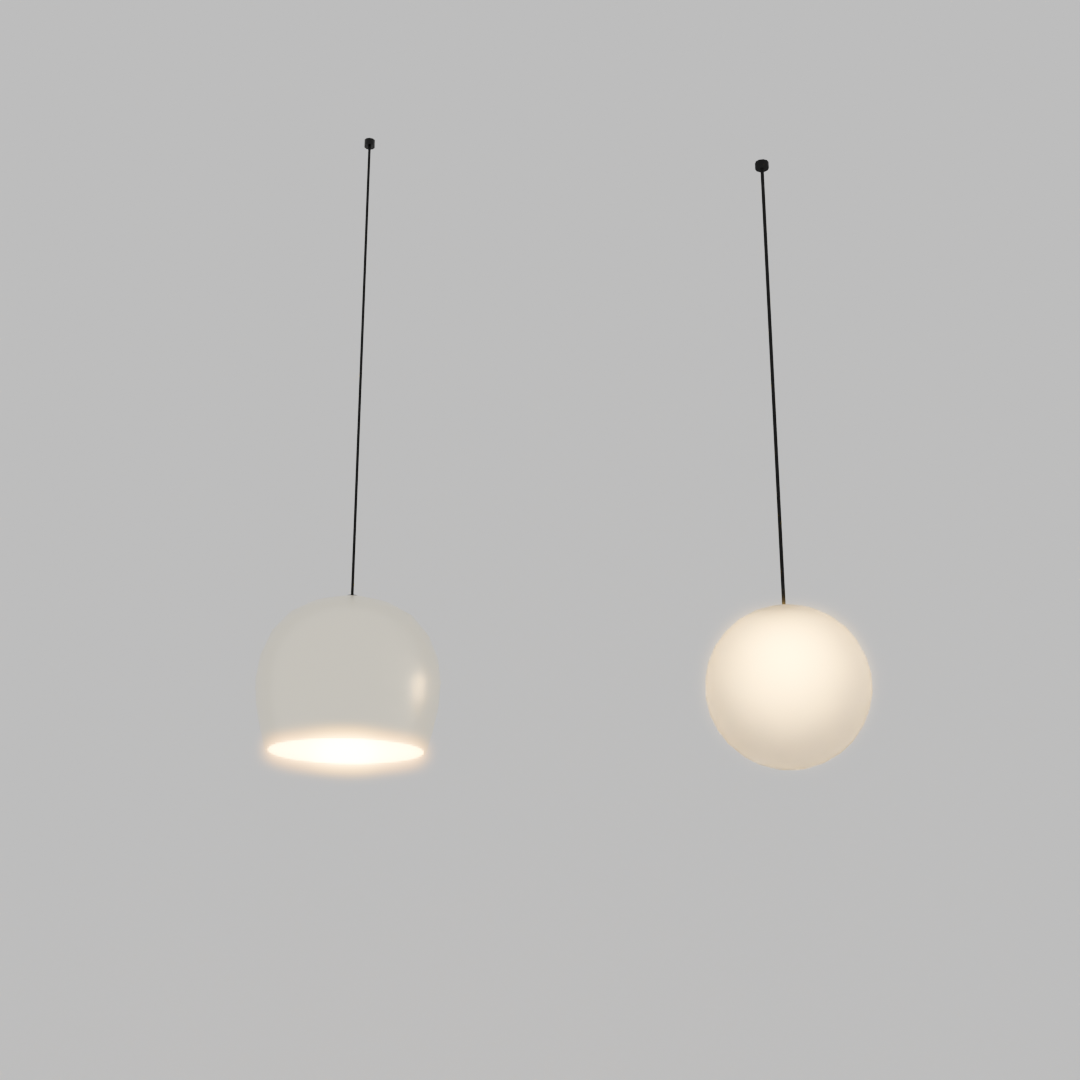 【Blender】ペンダントライトセット pendant light set【VRChat】 - BlenderEffect - BOOTH