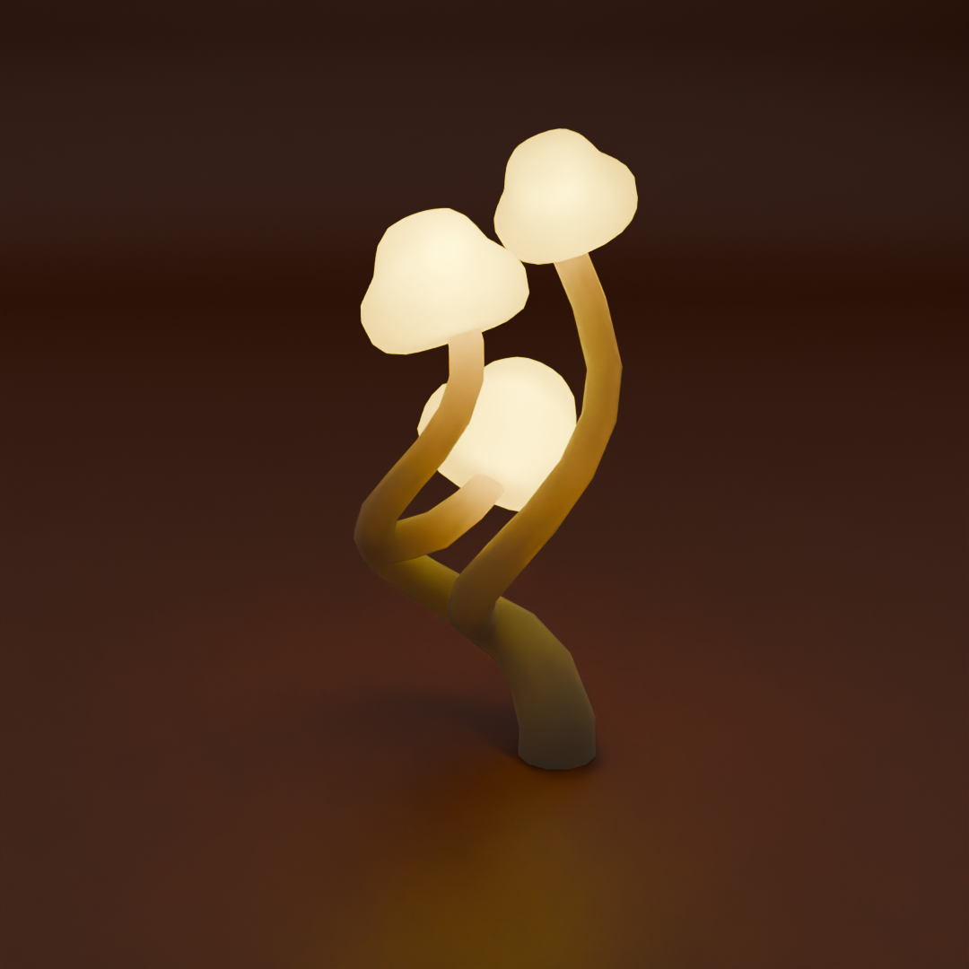 【Blender】きのこの間接照明 Indirect lighting of mushrooms【VRChat ...