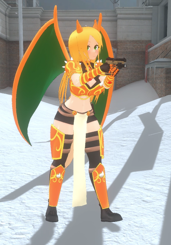 FN Five-SeveN Pistol | PhysBones / Gesture Controlled - Fukaziroh - BOOTH