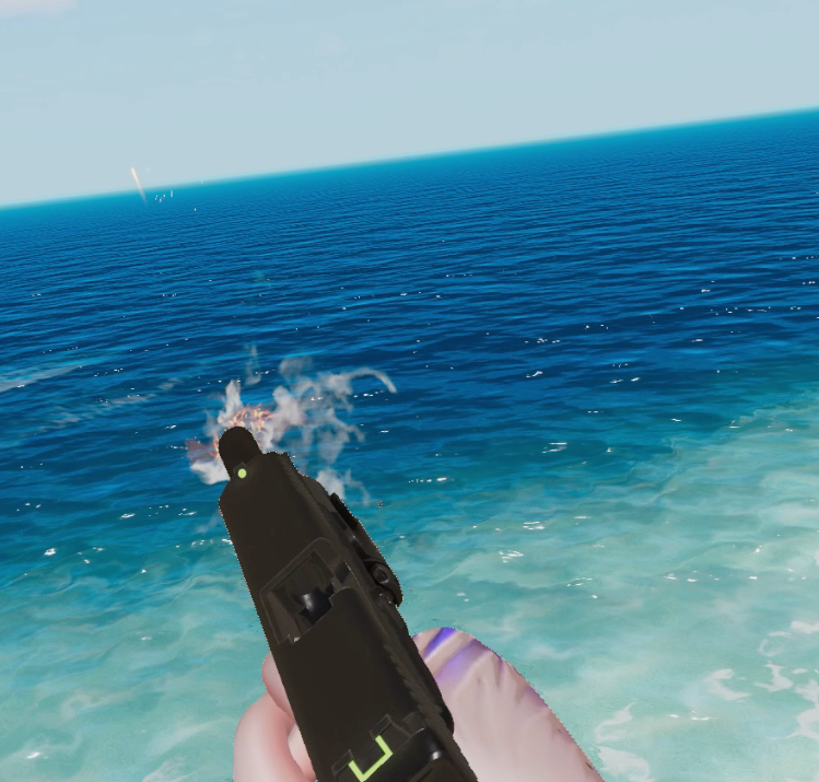 Glock 17 Gen 5 Pistol | PhysBones / Gesture Controlled - Fukaziroh - BOOTH