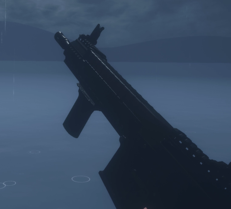 AR57 PDW | PhysBones / Gesture controlled - Fukaziroh - BOOTH