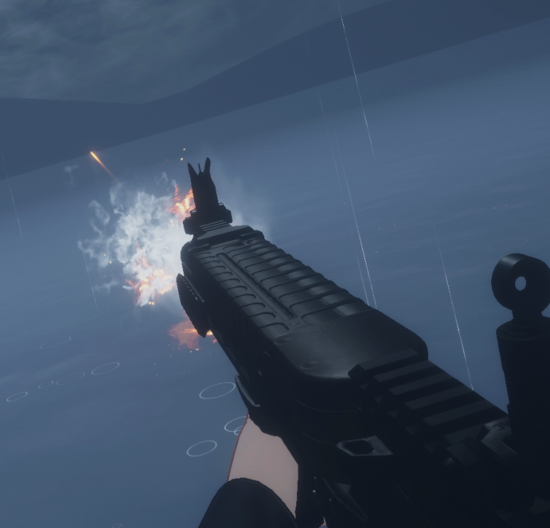 AR57 PDW | PhysBones / Gesture controlled - Fukaziroh - BOOTH