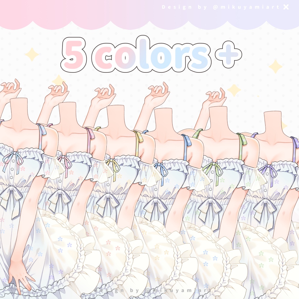 【Vtuberさん向け】 Summer Dress - Dream Box - BOOTH
