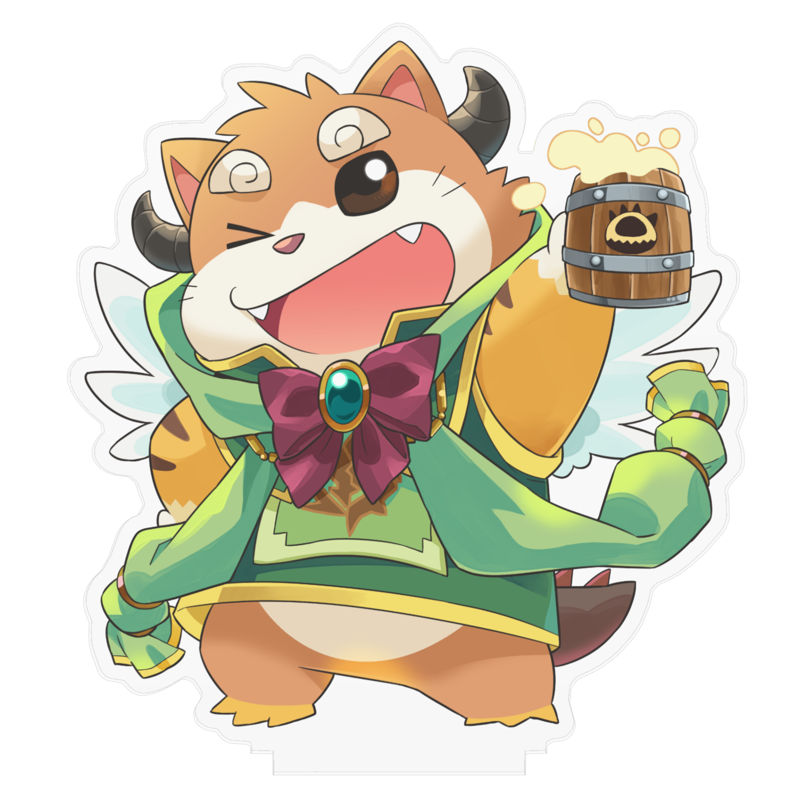 もふもふアクリルフィギュア - garouzuki - BOOTH