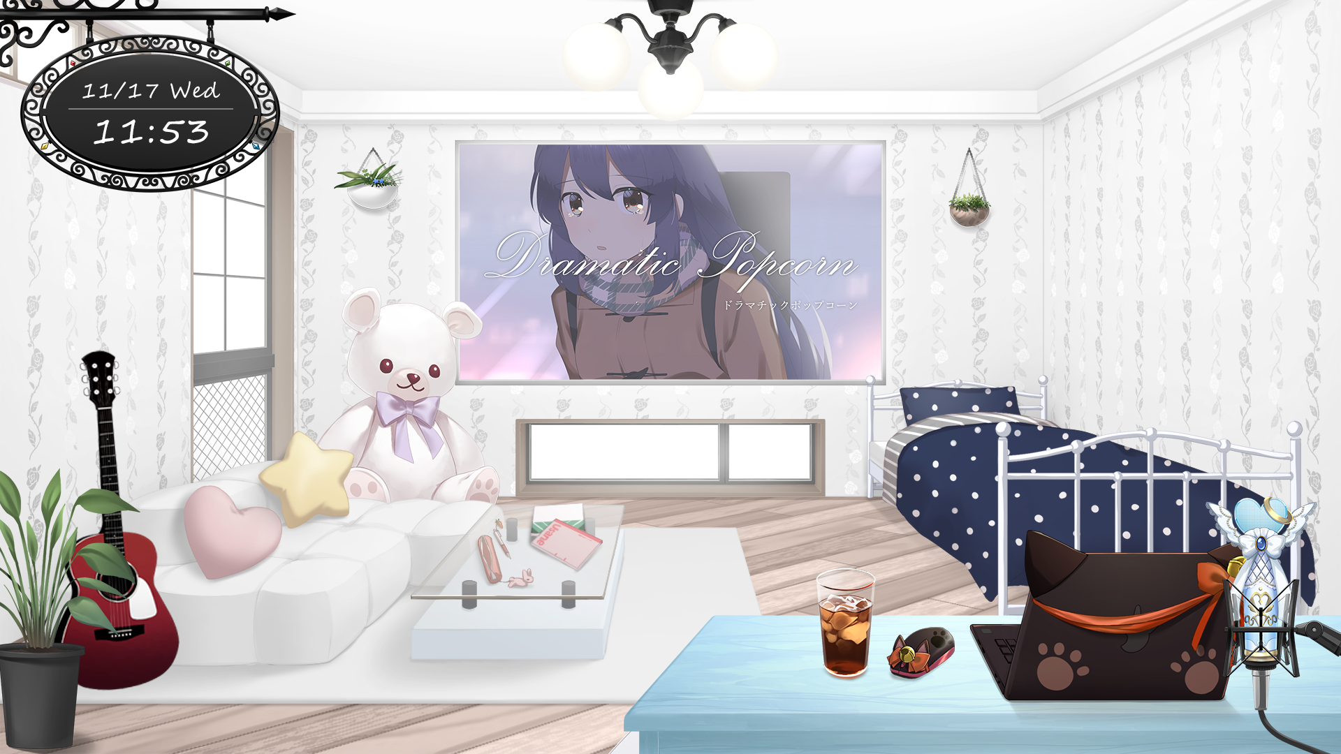 Bed type illustration Vol.2【Vtuber's Room assets】 - Usanekomemory-EN ...