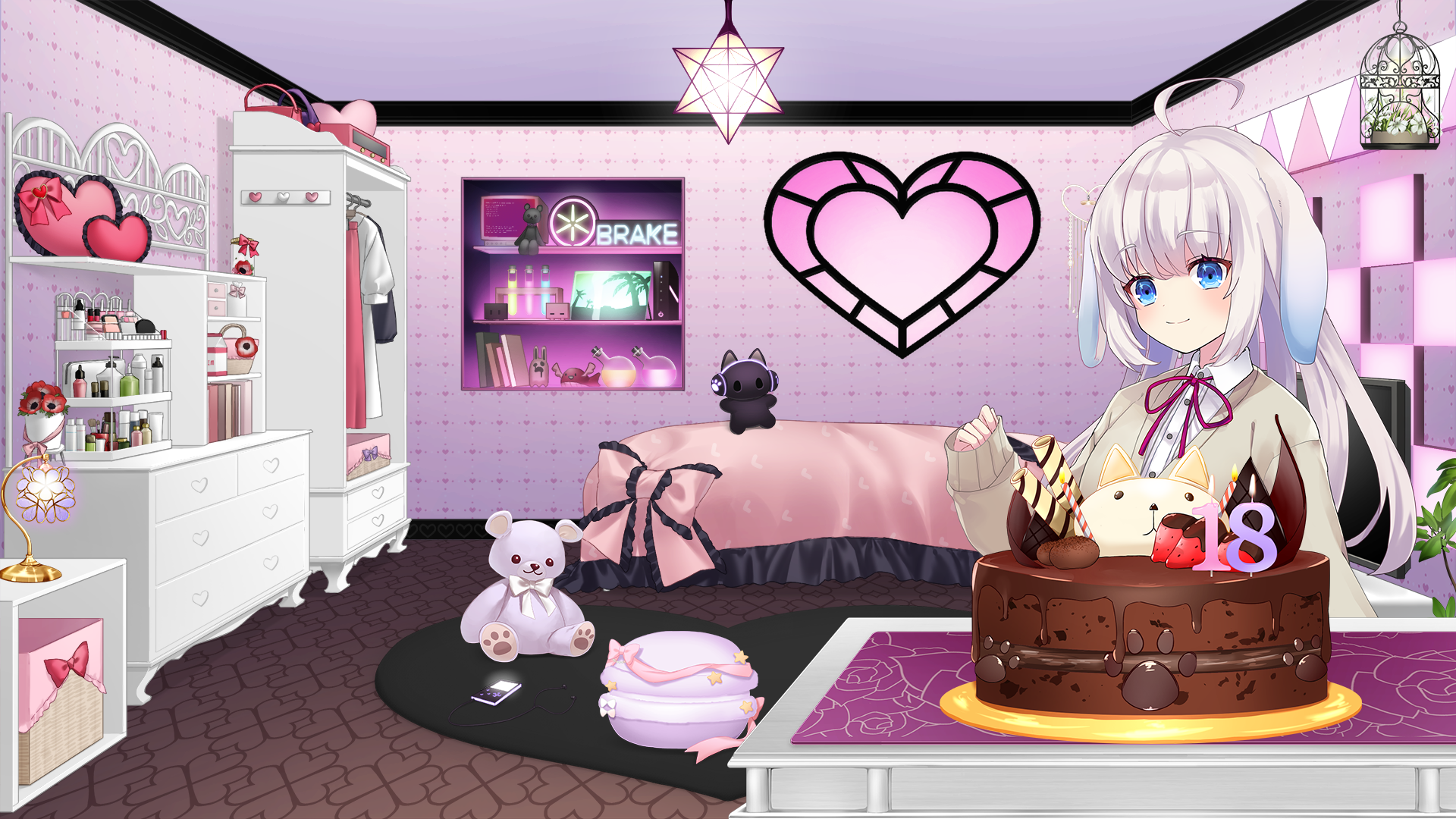 【Free Asetts】Birthday&Anniversary Cake Set【Vtuber's assets ...