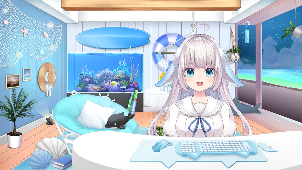 Animal keyboard and mouse set [Dog Ver.] - Usanekomemory-EN- - BOOTH