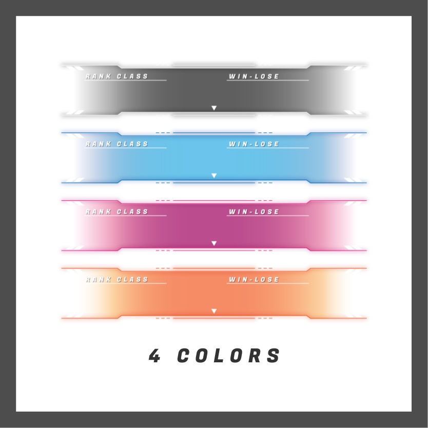 OVERWATCH2 / Rank Overlay. - Cachette. - BOOTH