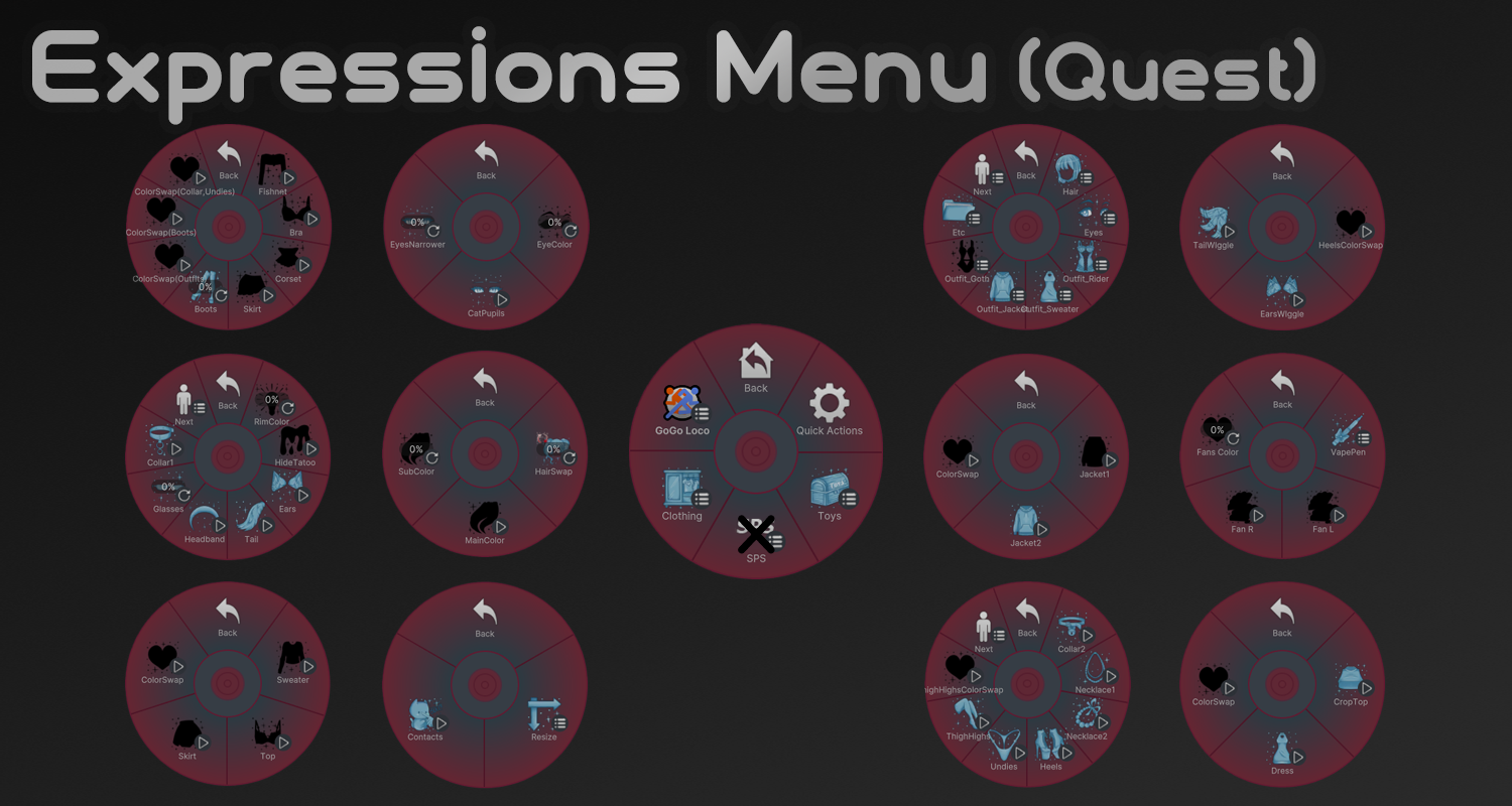 -Lucy- │PC + Quest + Middle │ SPS │ FaceTracking 💕 - ×͜× Anubisss ×͜× - BOOTH